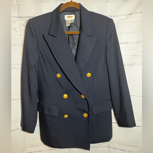 Talbots | Jackets & Coats | Vintage Talbots Petites Womens Double ...